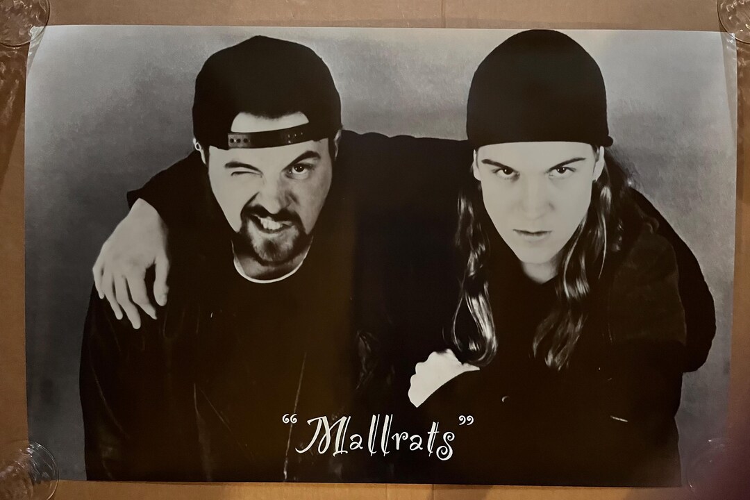 Mallrats Vintage Movie Poster Commercial Promo Movies 1995 Mall Rats - Etsy