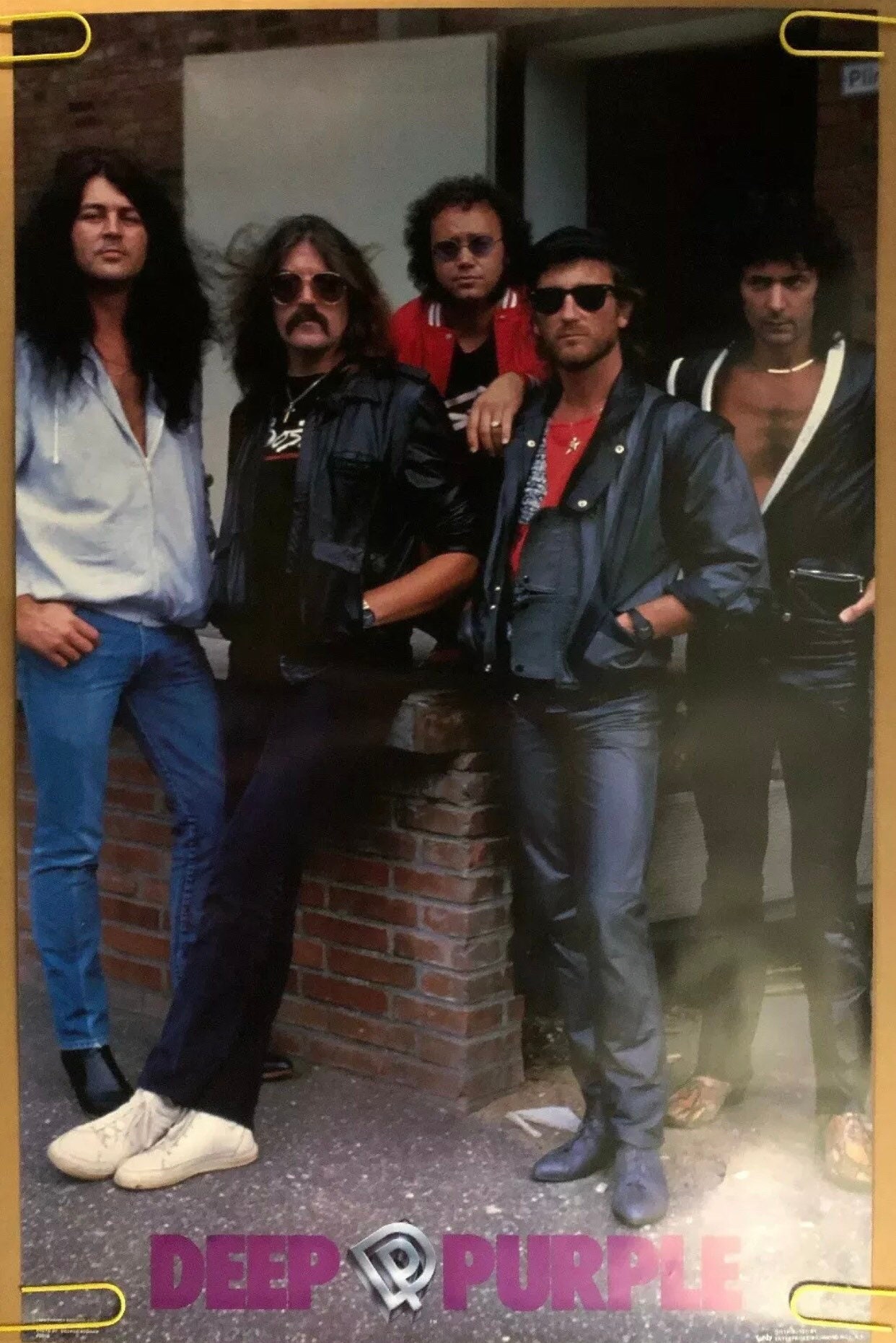 Original Vintage Poster Deep Purple Musik Memorabilia Band Pin | Etsy