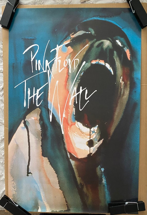 Pink Floyd the Wall Original Vintage Poster - Etsy