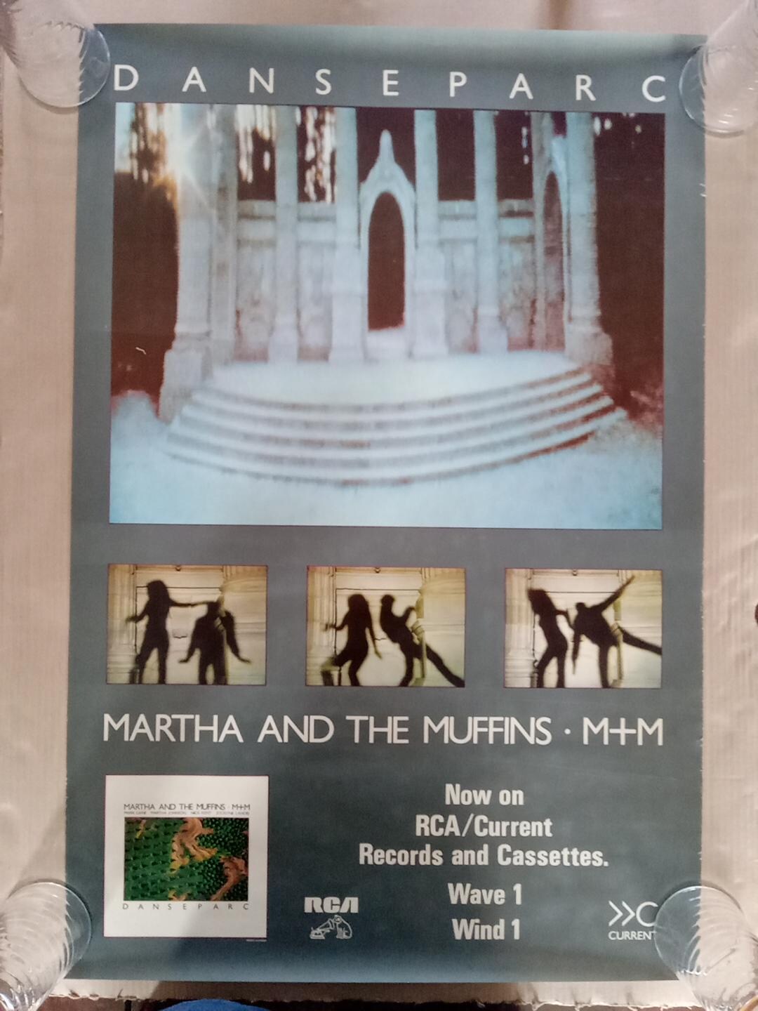 Martha and the Muffins Poster Original Vintage Poster RCA Records Promo ...