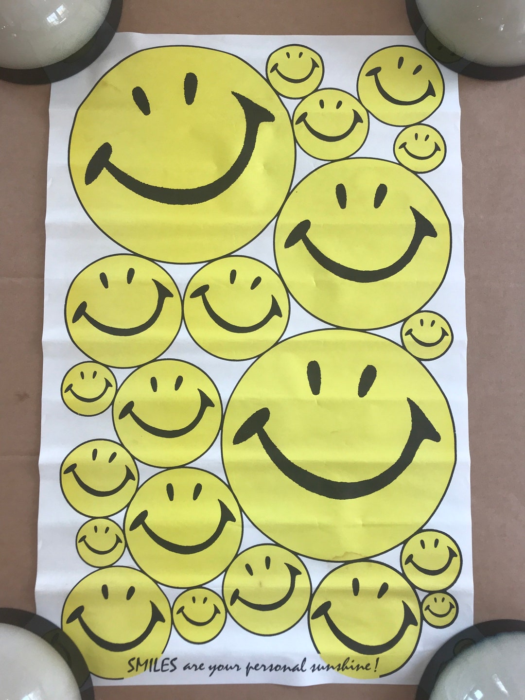Vintage Original 1970s Smiles Are You’re Personal Sunshine Poster ...