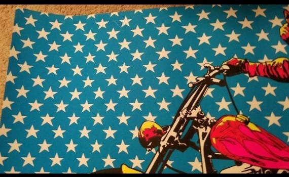 Easy Rider Mittelfinger Poster