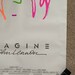 Imagine 1980s Original Vintage Poster - Etsy