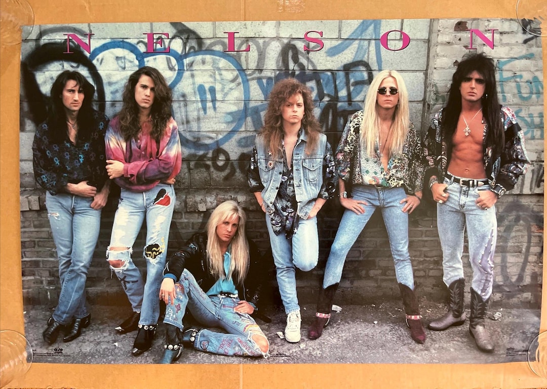 Nelson Vintage Poster 1980s Music Memorabilia Commercial Prono - Etsy