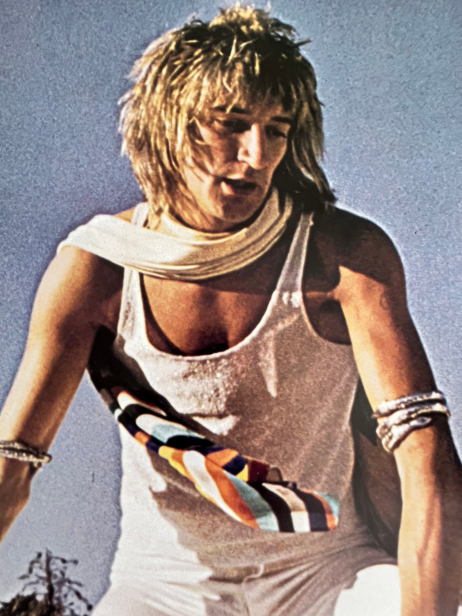 Vintage Original Poster Rod Stewart 1977 Concert Photo Poster Music ...