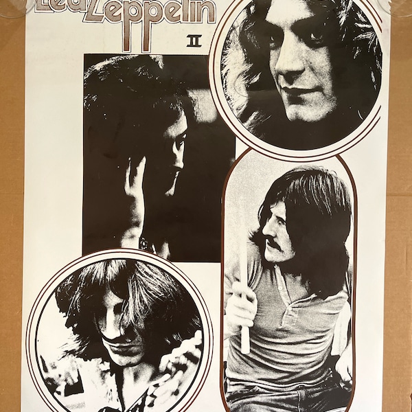 Led Zeppelin Poster - Etsy UK