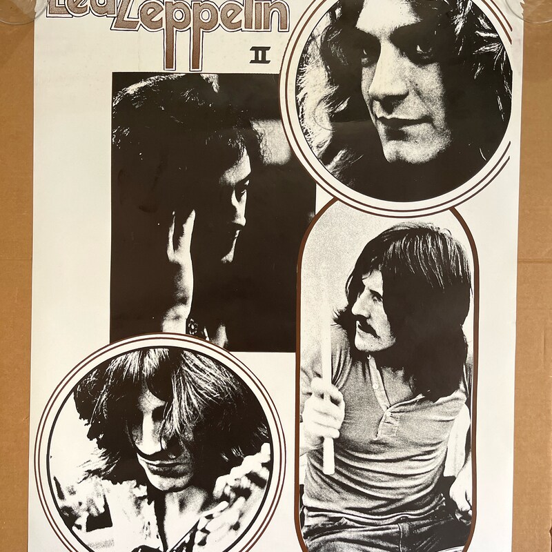 Led Zeppelin Poster - Etsy UK