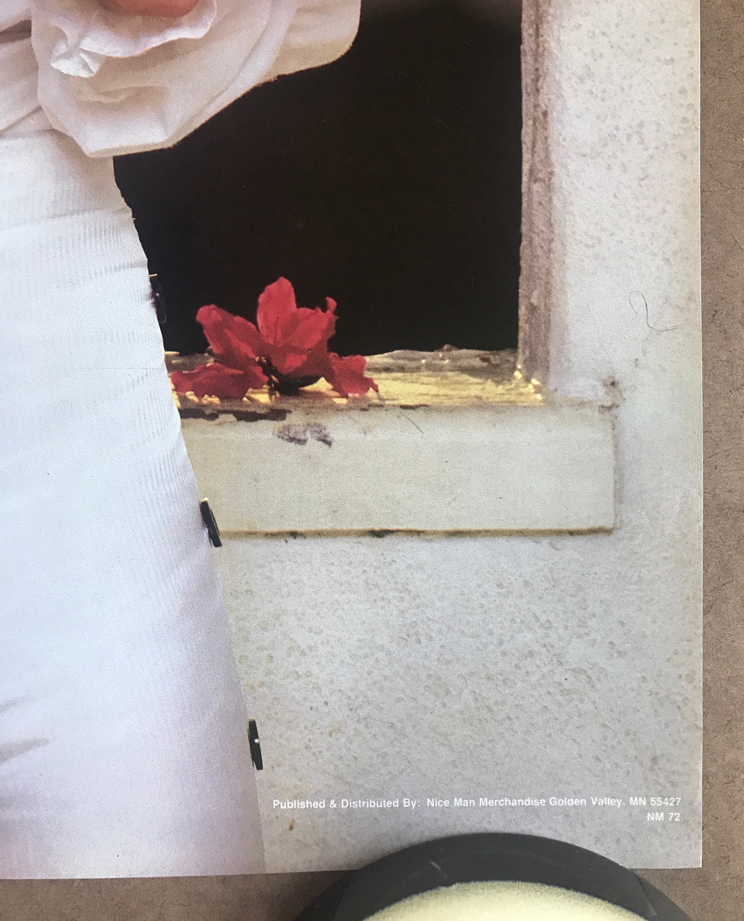 Vintage Original 1980s Prince Pinup Poster White Roses 1984 Music ...