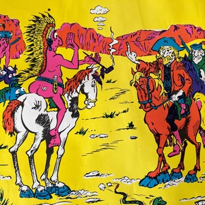 Custers Last Stand Vintage Blacklight Poster 1970s - Etsy