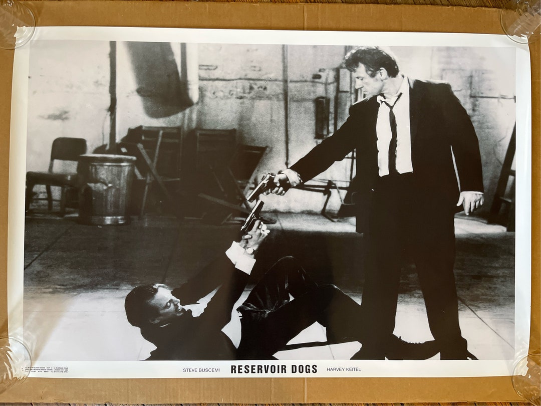 Vintage Movie Poster Reservoir Dogs Buschemi Keitel 1990s - Etsy