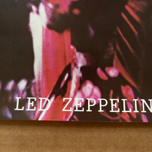 Led Zeppelin Vintage Poster Photo Collage Photograph Concert 1970s - Etsy