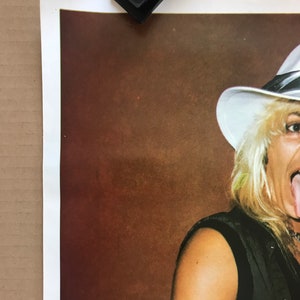 Vintage Original 1980s Motley Crue Vince Neil Pinup Rock Music ...