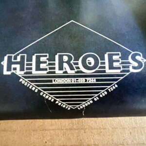 Vintage Original Poster Rob Lowe 1980s Movie Actor Heroes Movie ...