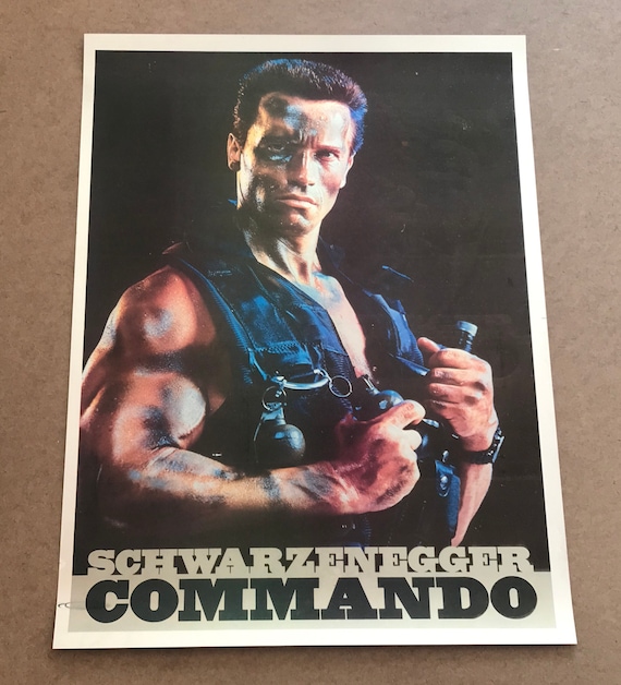 Kommando Arnold Plakat "Phantom Kommando", "True Lies" Und "Total