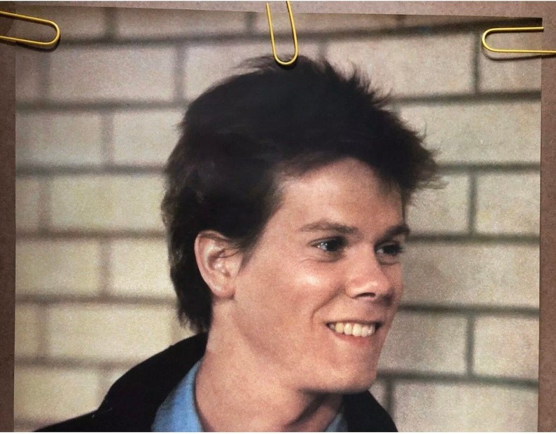 Kevin Bacon Vintage Poster Ren Footloose 1980s Movie Memorabilia - Etsy