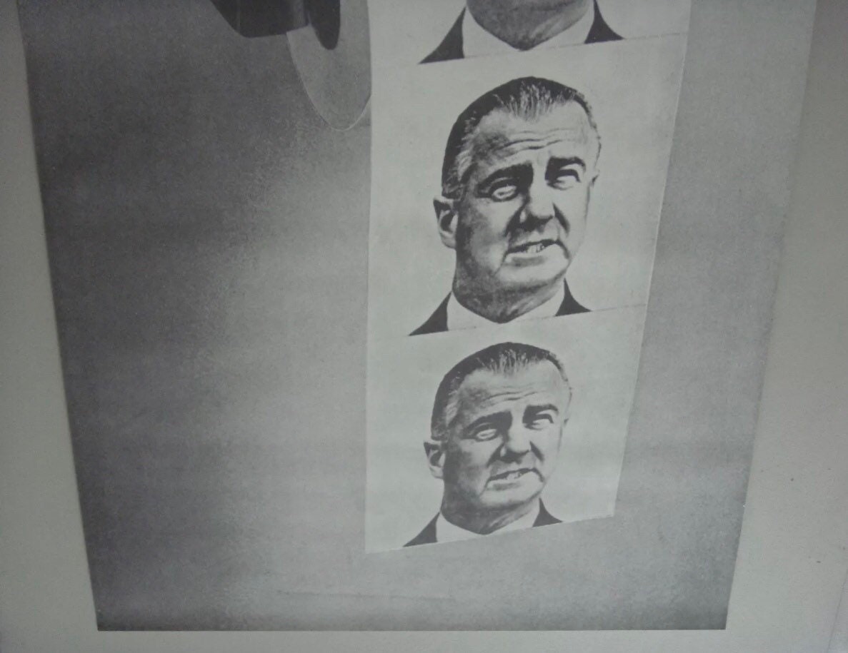 Spiro Agnew Toilet Paper Roll Original Vintage Poster Comedy Humor ...