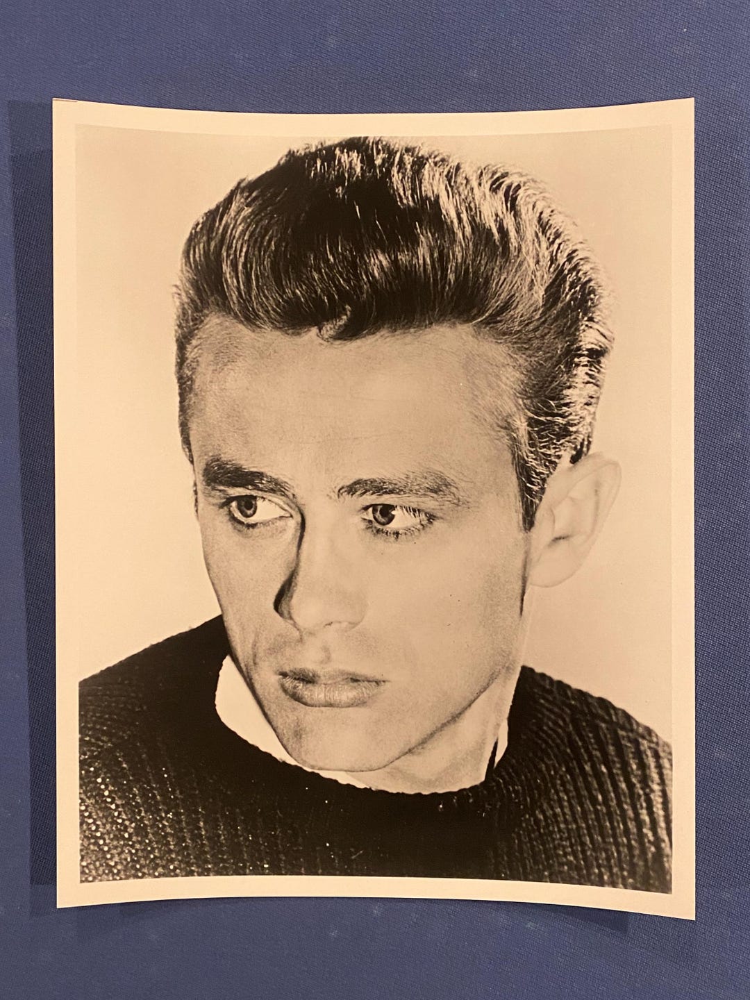 James Dean 8x10 Photo Pinup Vintage Photograph Haircut Hairstyle ...