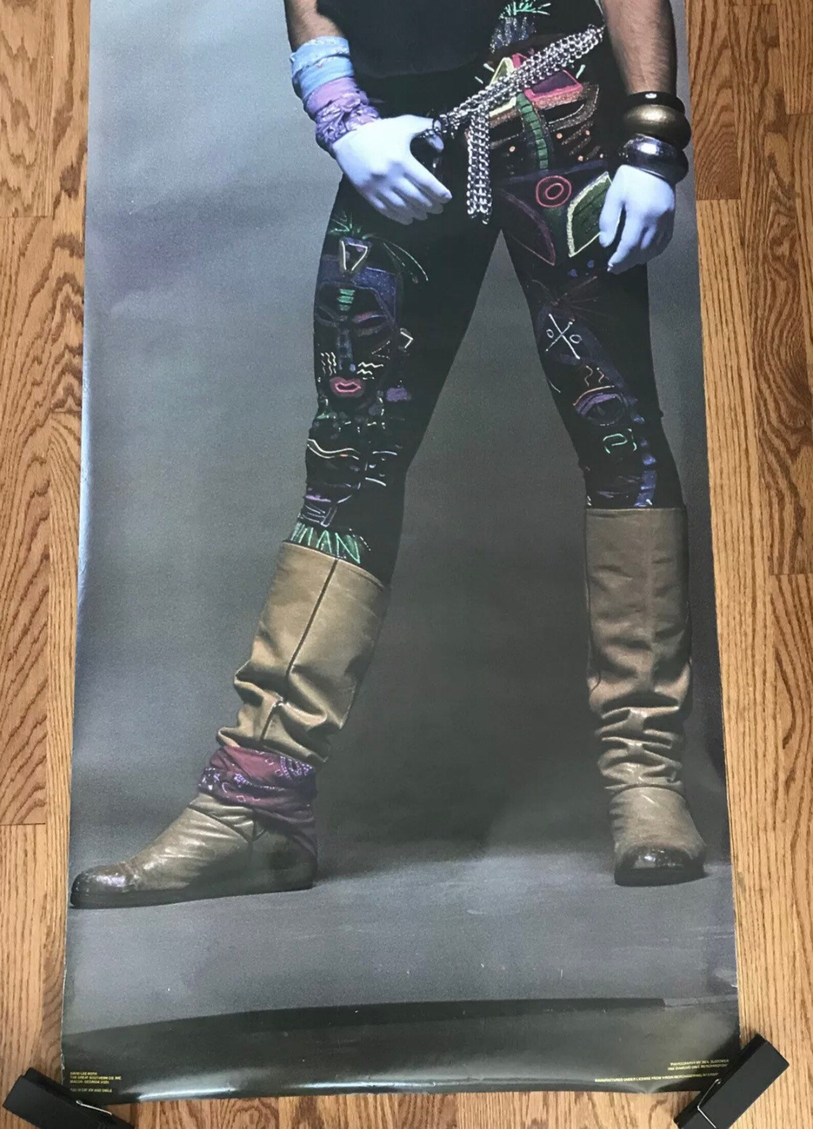 Vintage Original 1980s David Lee Roth Poster Van Halen Neil - Etsy