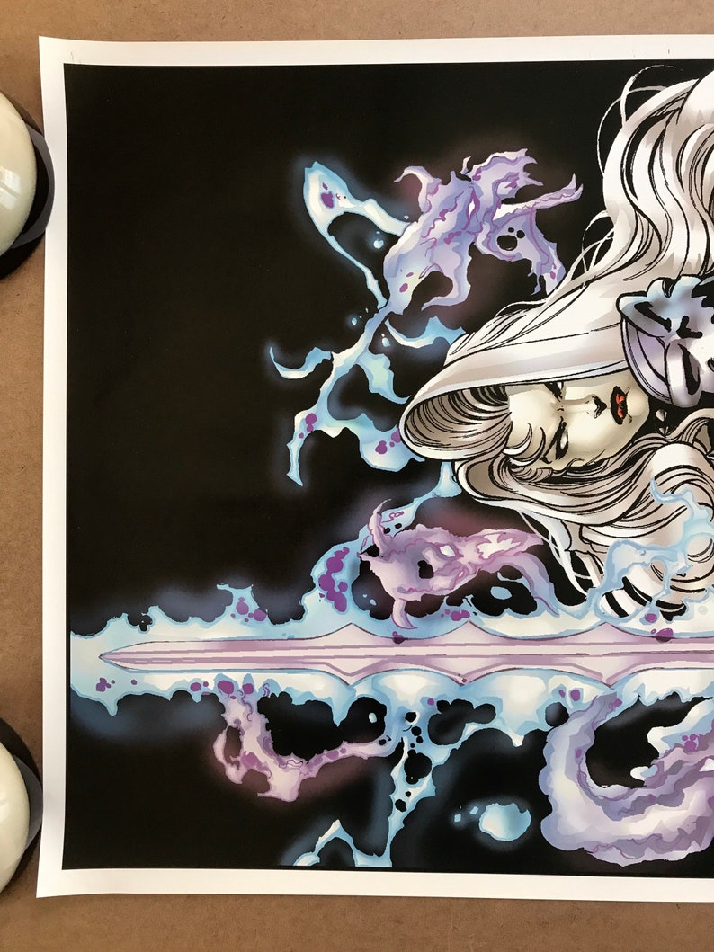 Vintage Original 1990s Comic Lady Death Poster 1998 Women of - Etsy