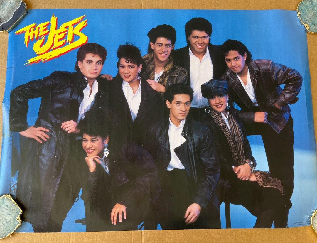 The Jets Music Memorabilia Vintage Poster 1987 - Etsy