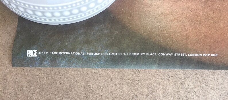 Vintage Original 1970s Julie Ege Poster Creatures the World - Etsy