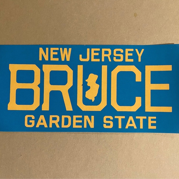Bruce Springsteen Bumper Sticker - Etsy