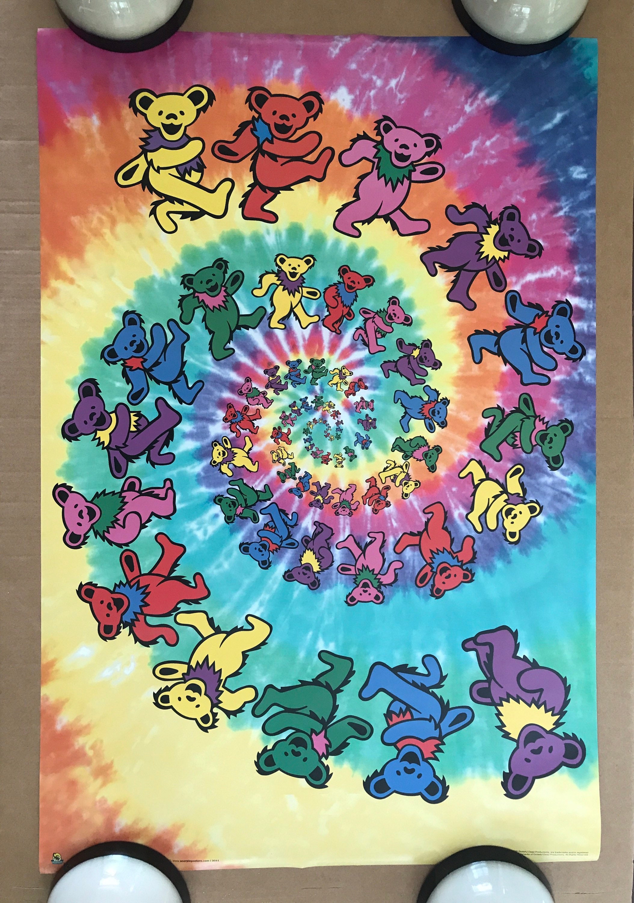 Grateful Dead Bears Poster
