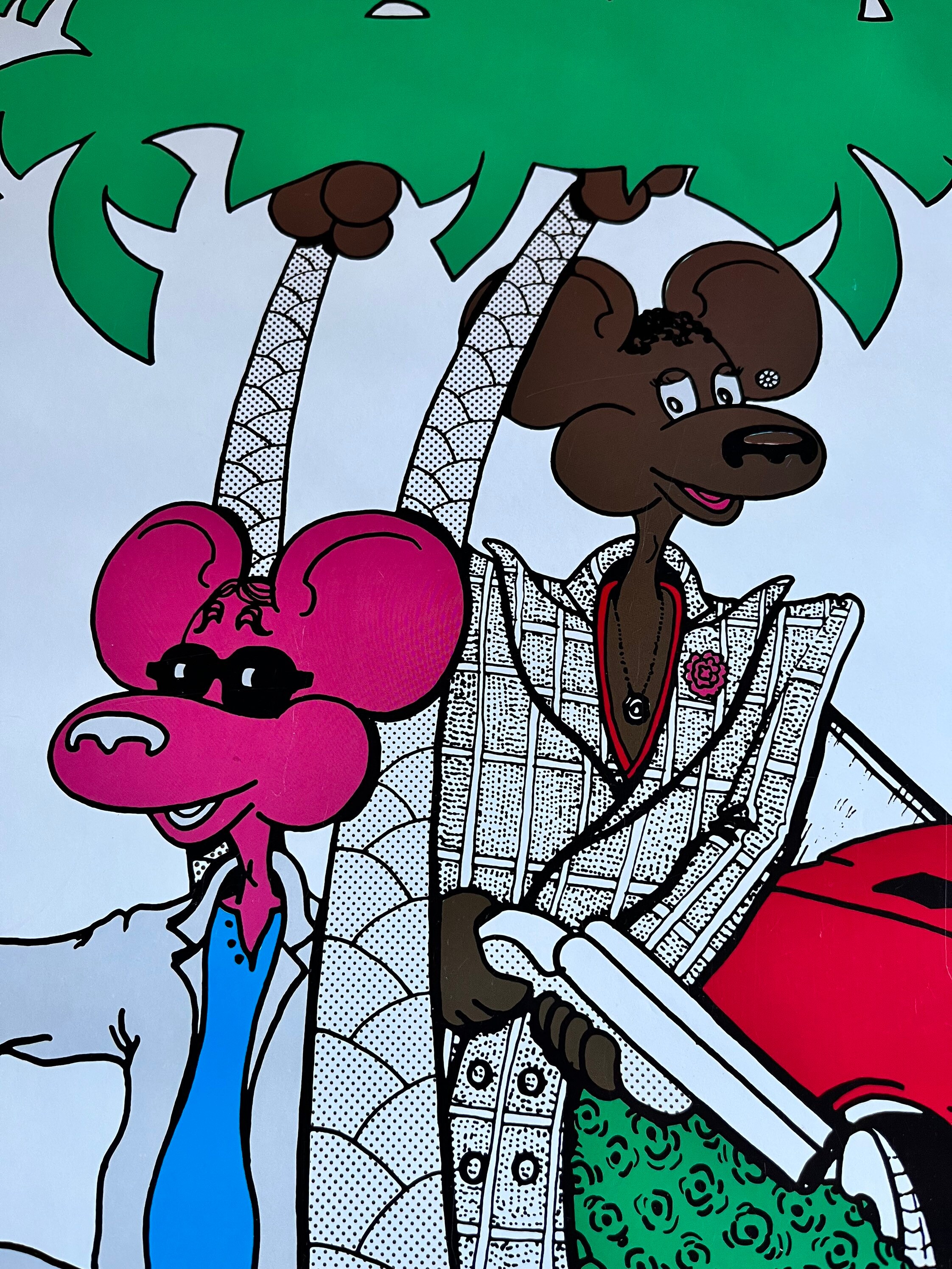 Vintage Original Poster Miami Mice TV Show Satire Comedy 1985 - Etsy