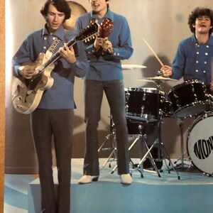The Monkees Poster TV Music Memorabilia 1960s - Etsy