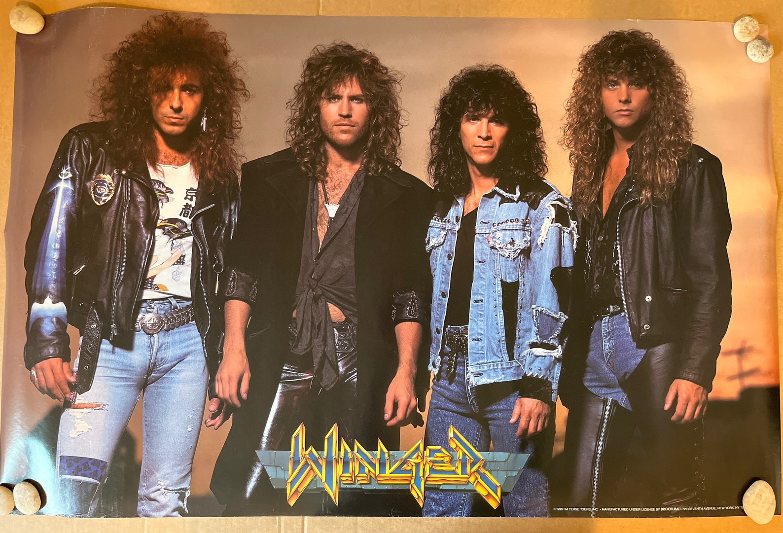 Winger Original Vintage Poster Music Memorabilia Poster - Etsy