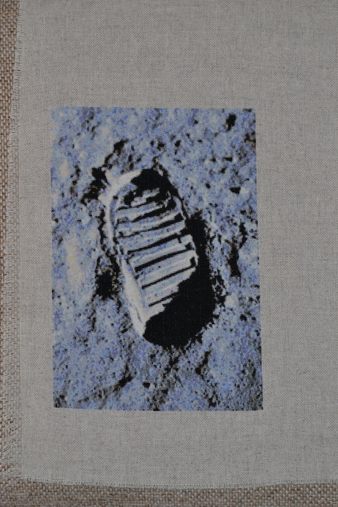 Buzz Aldrin Footprint Photo - Etsy