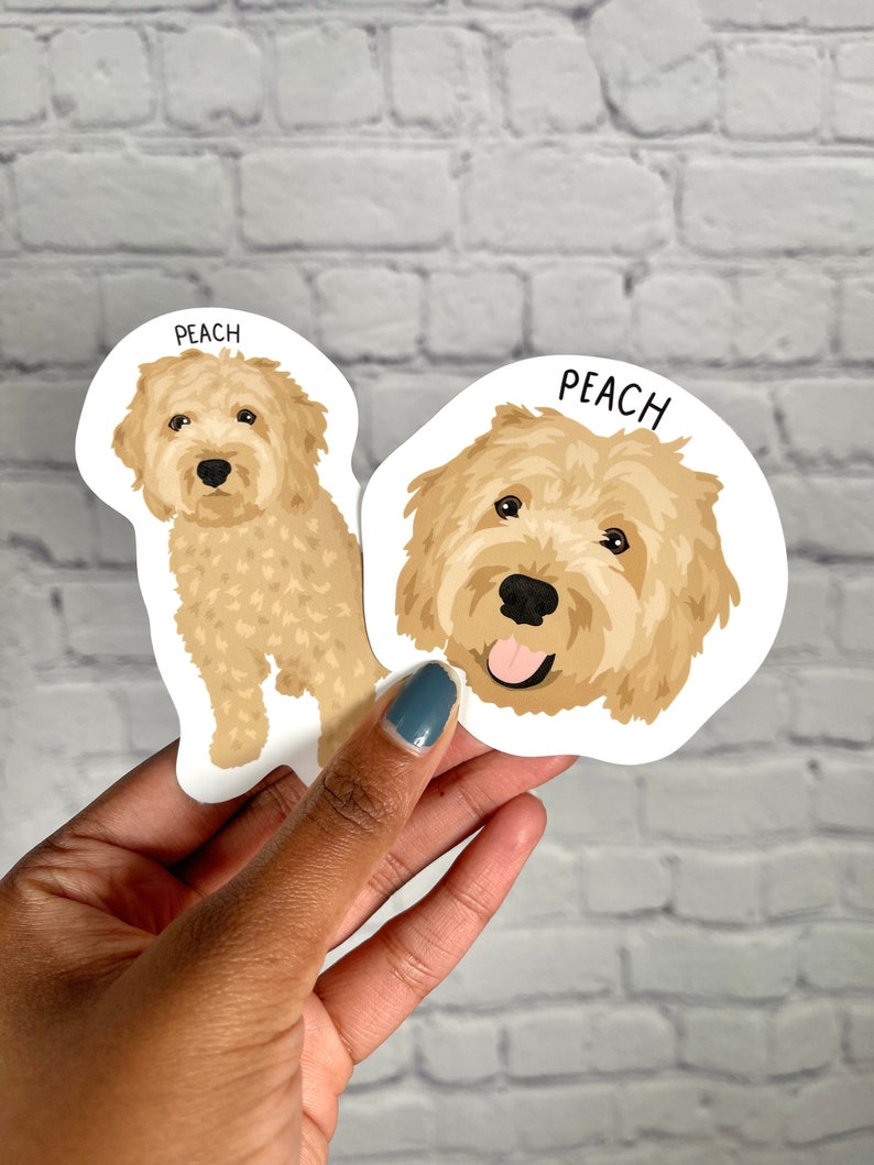 Custom Dog Sticker Pet Sticker Pet Lover Dog Lover Pet - Etsy