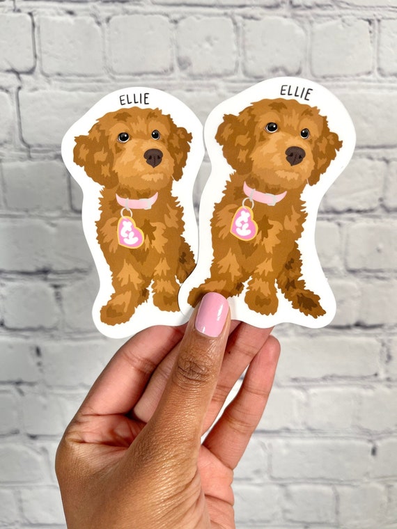 Custom Dog Sticker Pet Sticker Pet Lover Dog Lover Pet - Etsy