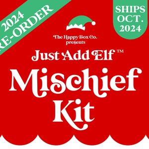 24 Day Elf Kit, Elf Kit for 24 Days of Fun, Shipping Now, Elf Props ...