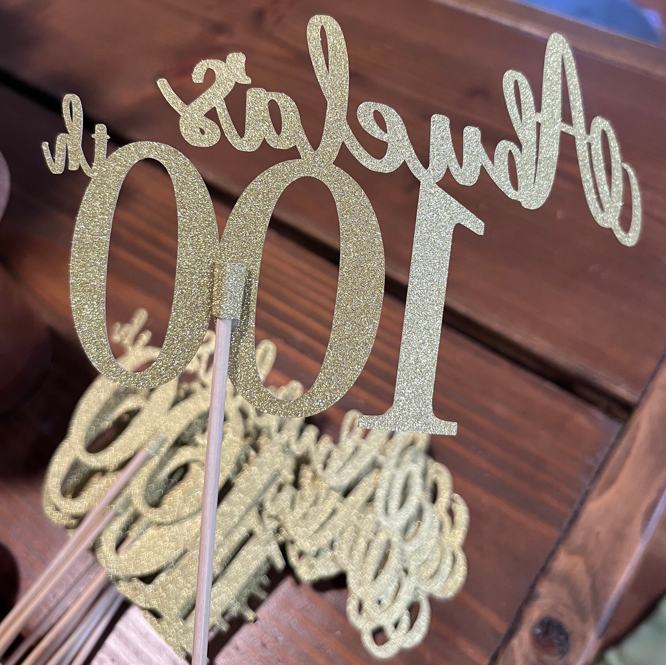 Abuela’s 100th Birthday Centerpiece, 100th Birthday Party Decoration ...