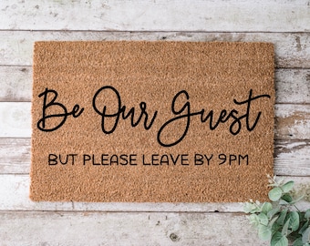Welcome Just Kidding Please Leave, Closing Gift, Funny Door Mat, New ...