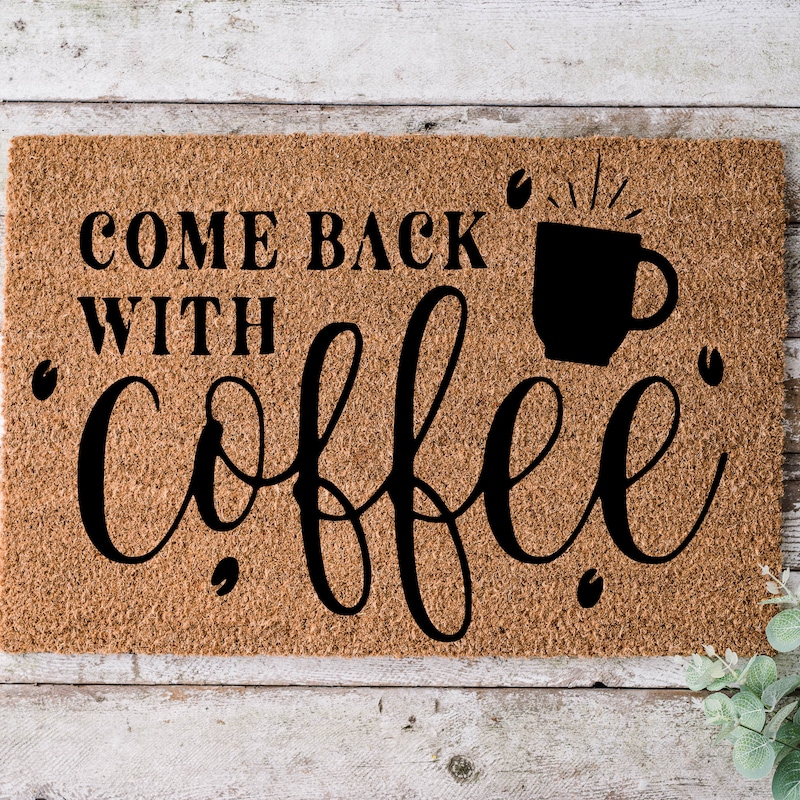 Coffee Mat - Etsy