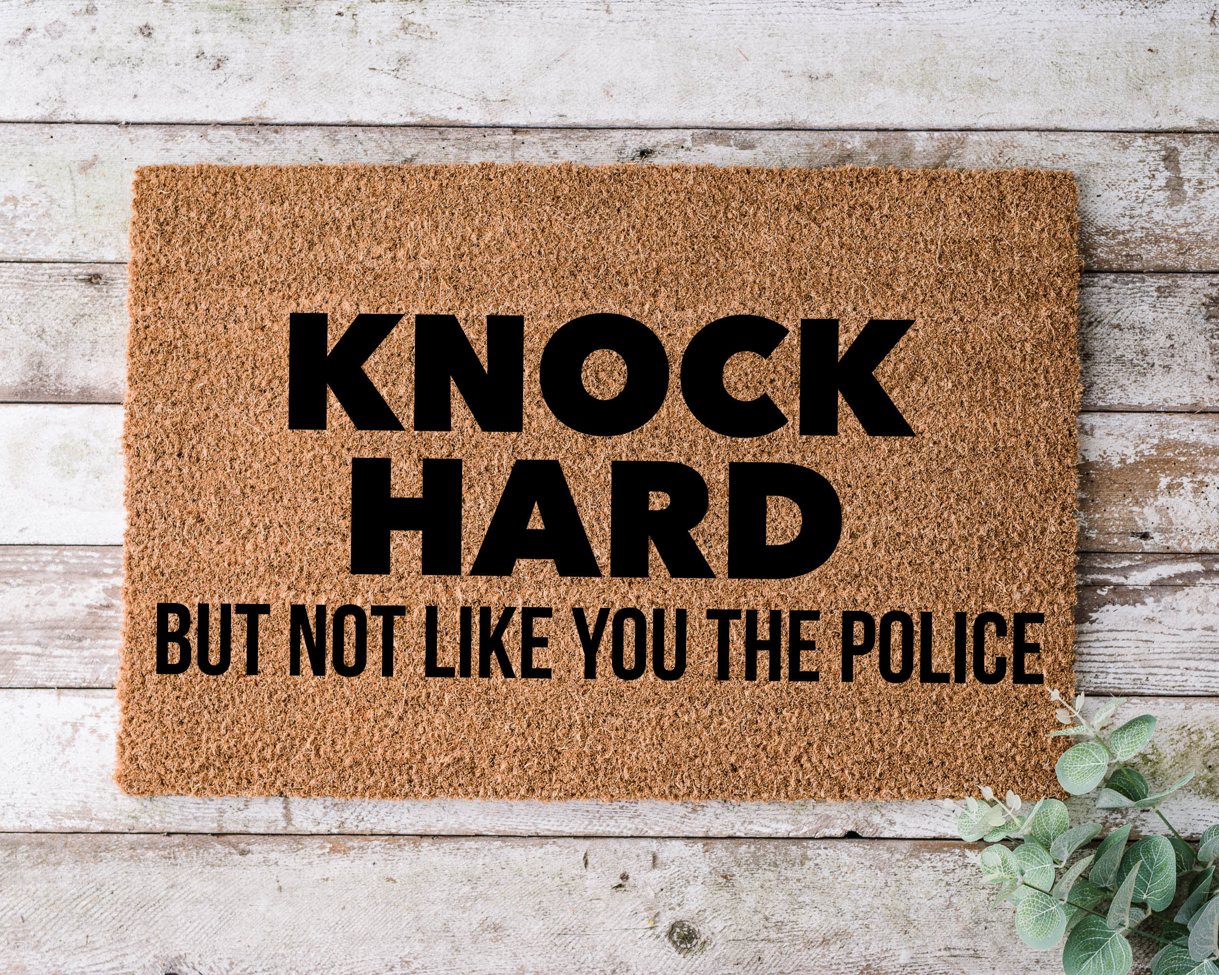 Knock Hard but Not Like You The Door Mat Funny Doormat - Etsy UK