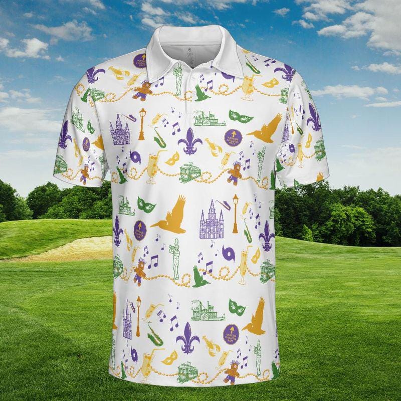 Mardi Gras Polo Golf - Etsy
