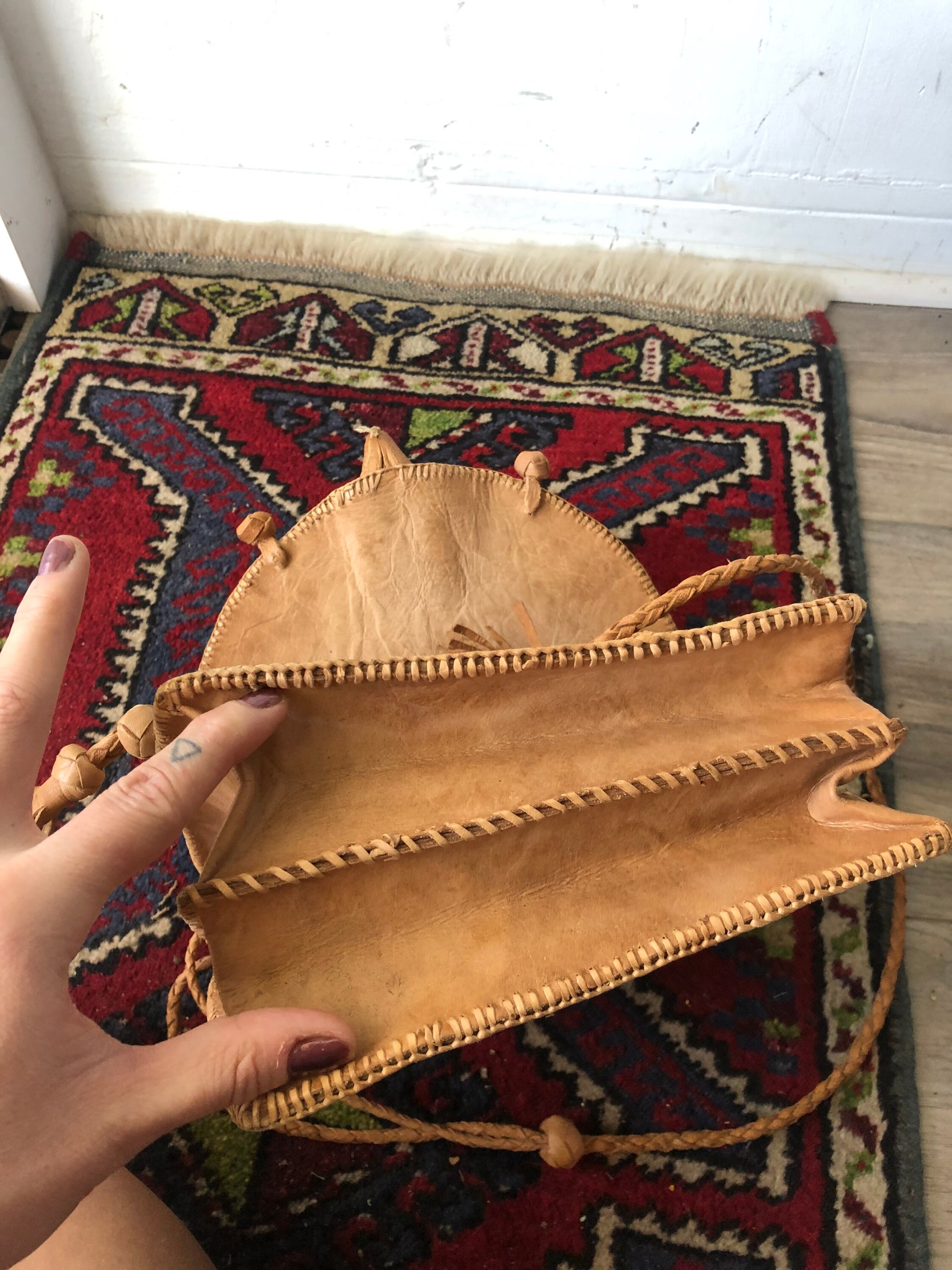 RARE Vintage Lizard Skin Bag - Etsy