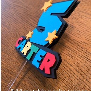 Mario Inspired Custom Name Tags - Etsy