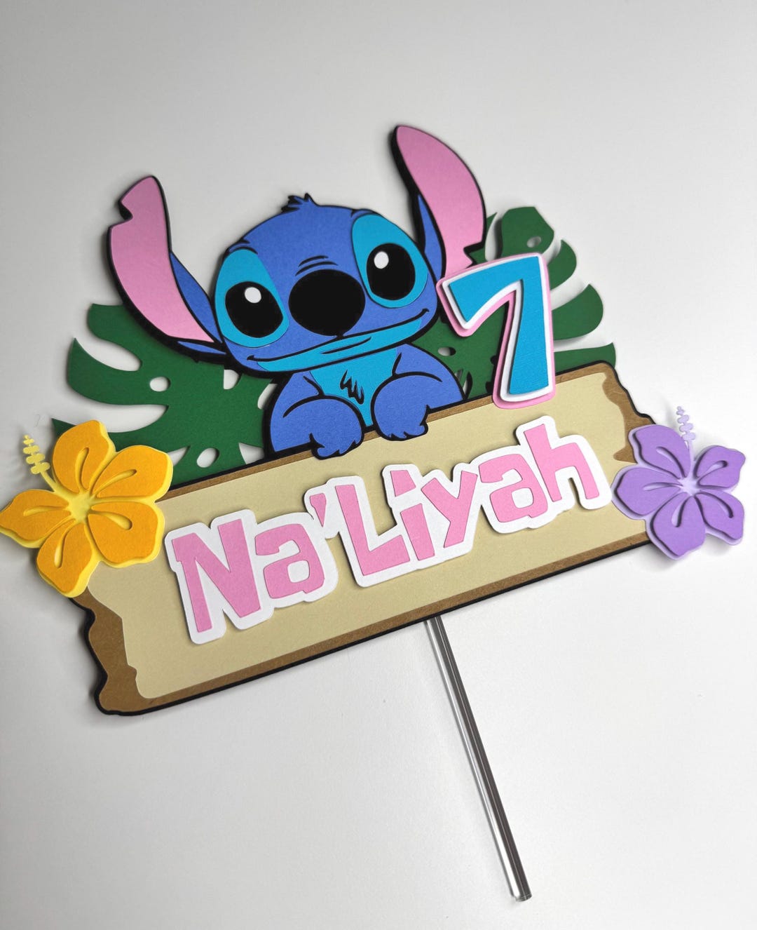 3D Ohana Cake Topper - Etsy