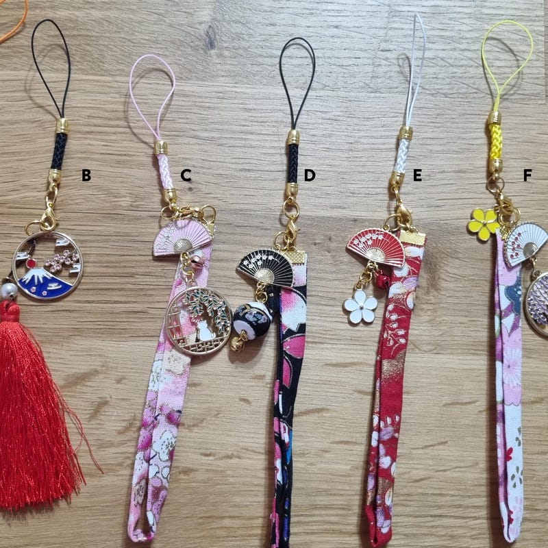 Japanese Keychain - Etsy