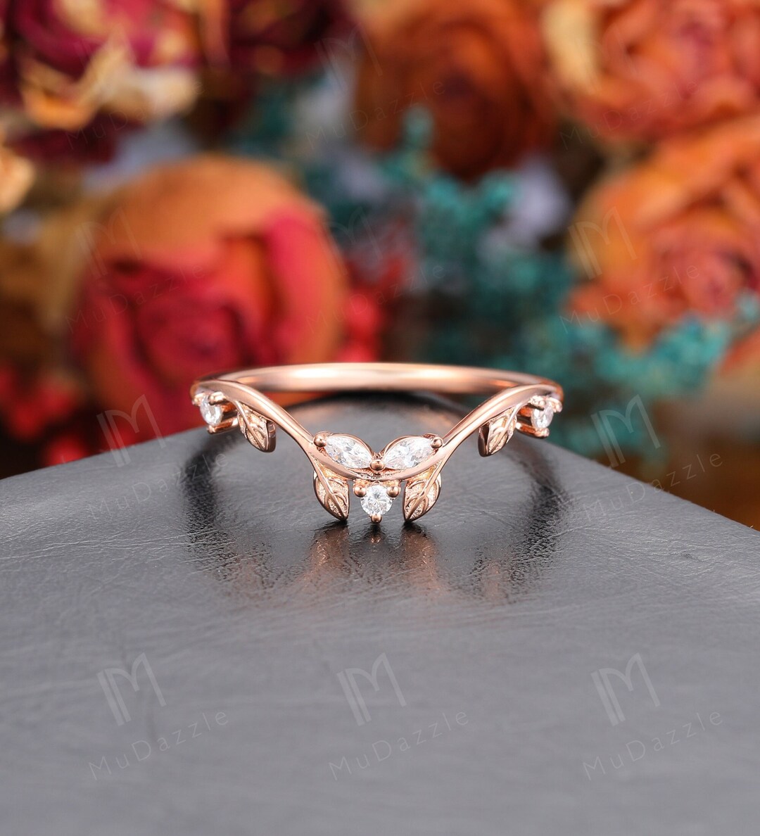 Vintage Promise Anniversary Ring for Women// Vintage Leaf Branch Ring ...