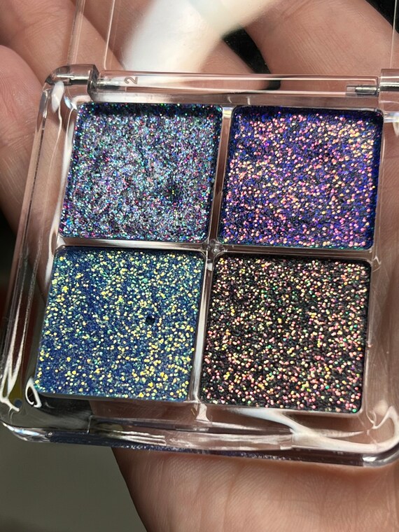 Space Slushy Glitter Handmade Watercolor Quad Colorshift / - Etsy