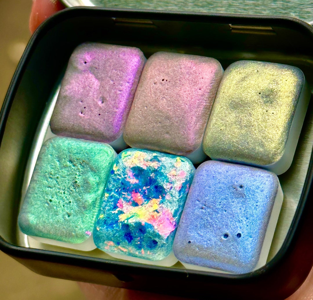 Ethereal Collection Iridescent Interference Holographic Handmade ...