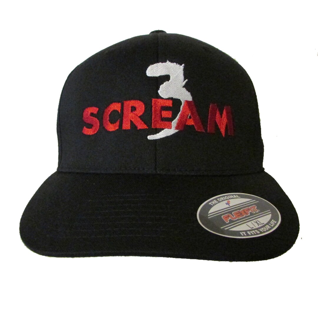 Scream 3 Movie Logo Embroidered Baseball Hat Cap Neve - Etsy