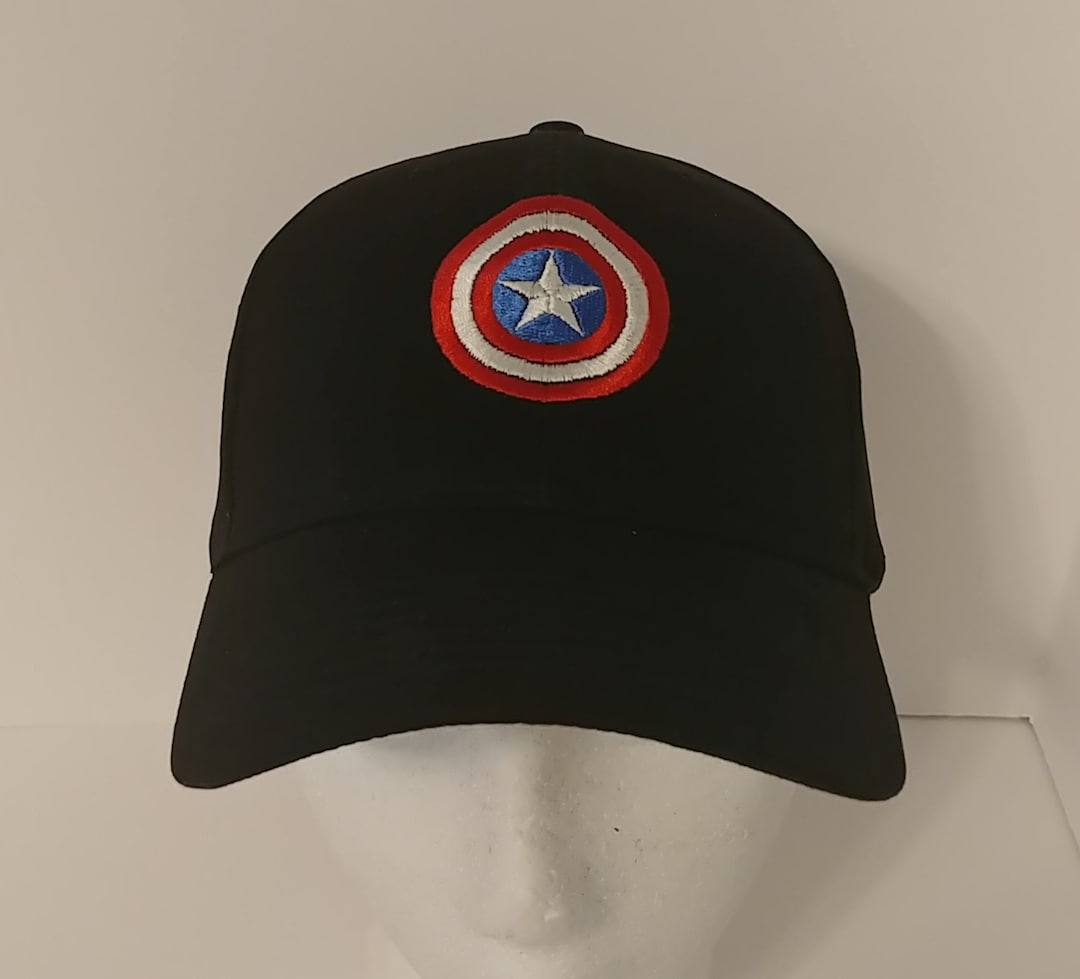 Marvel's Captain America Shield Logo Adult Baseball Hat - Etsy