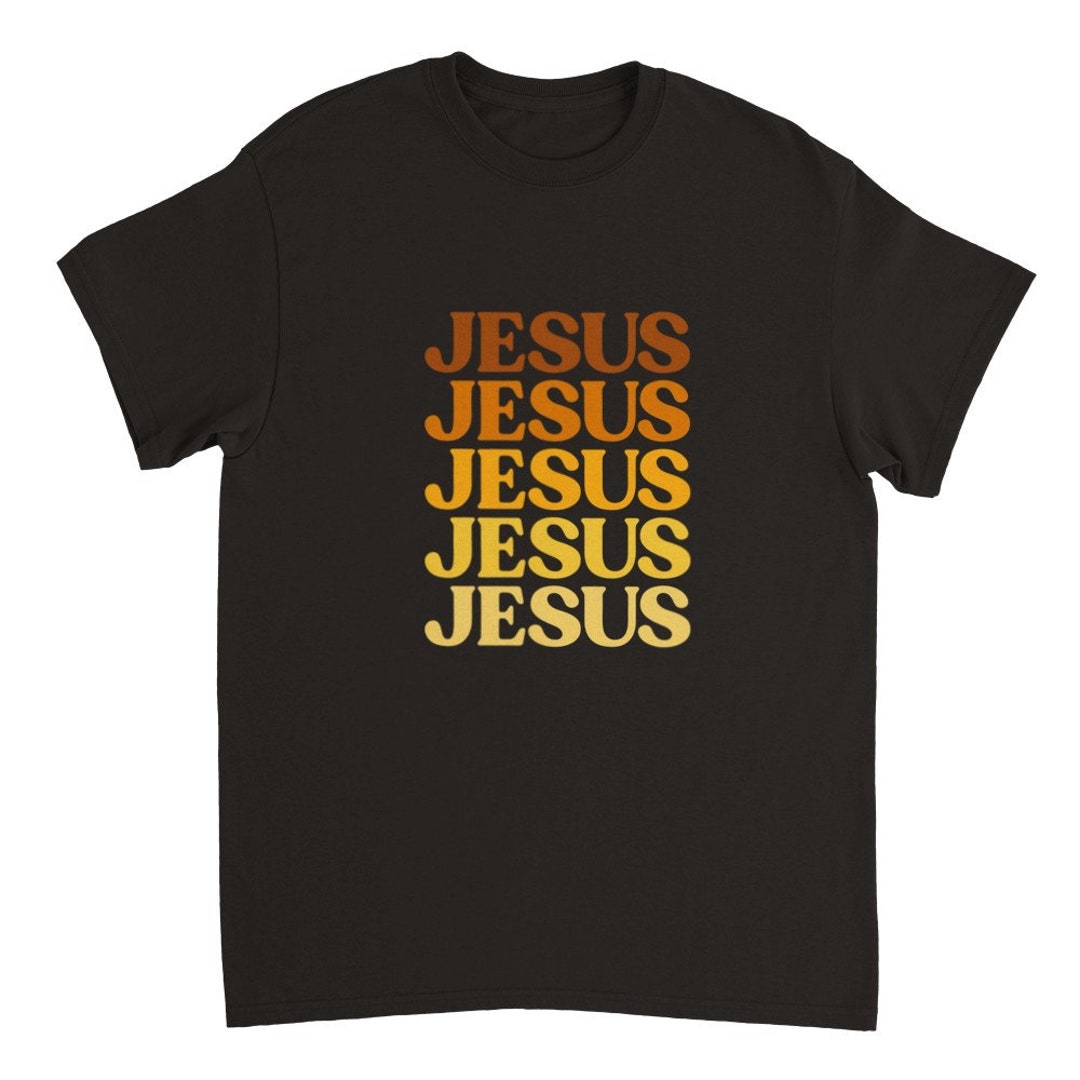 JESUS - Orange - Etsy