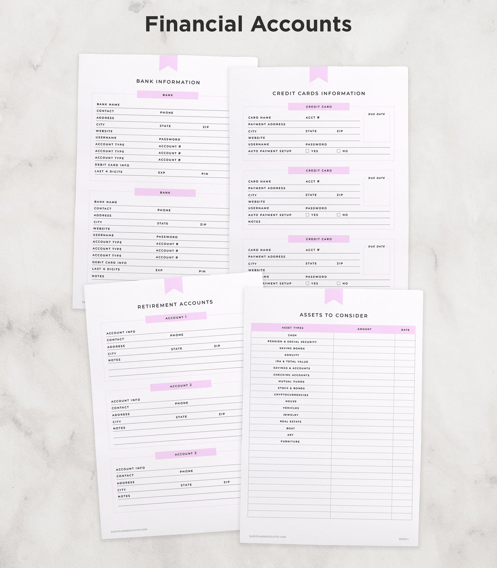 Budget Binder Budget Planner Printable Financial Planner - Etsy